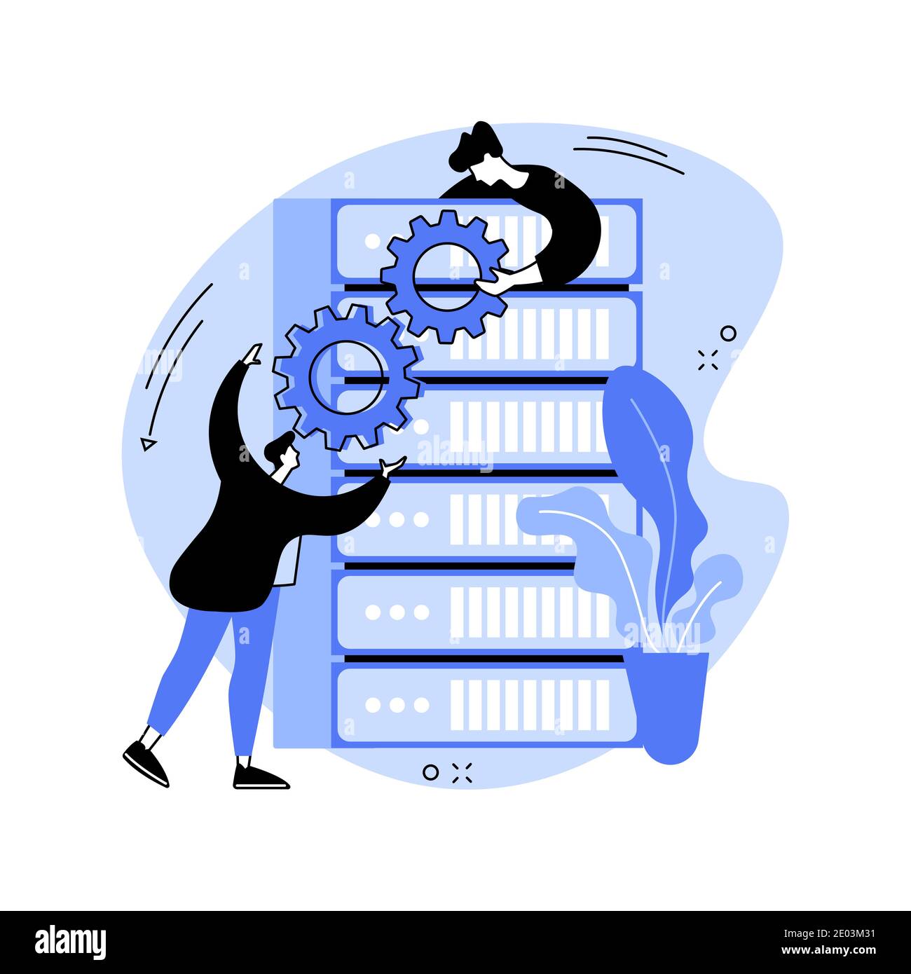 Big data tools abstract concept vector illustration Stock Vector Image ...