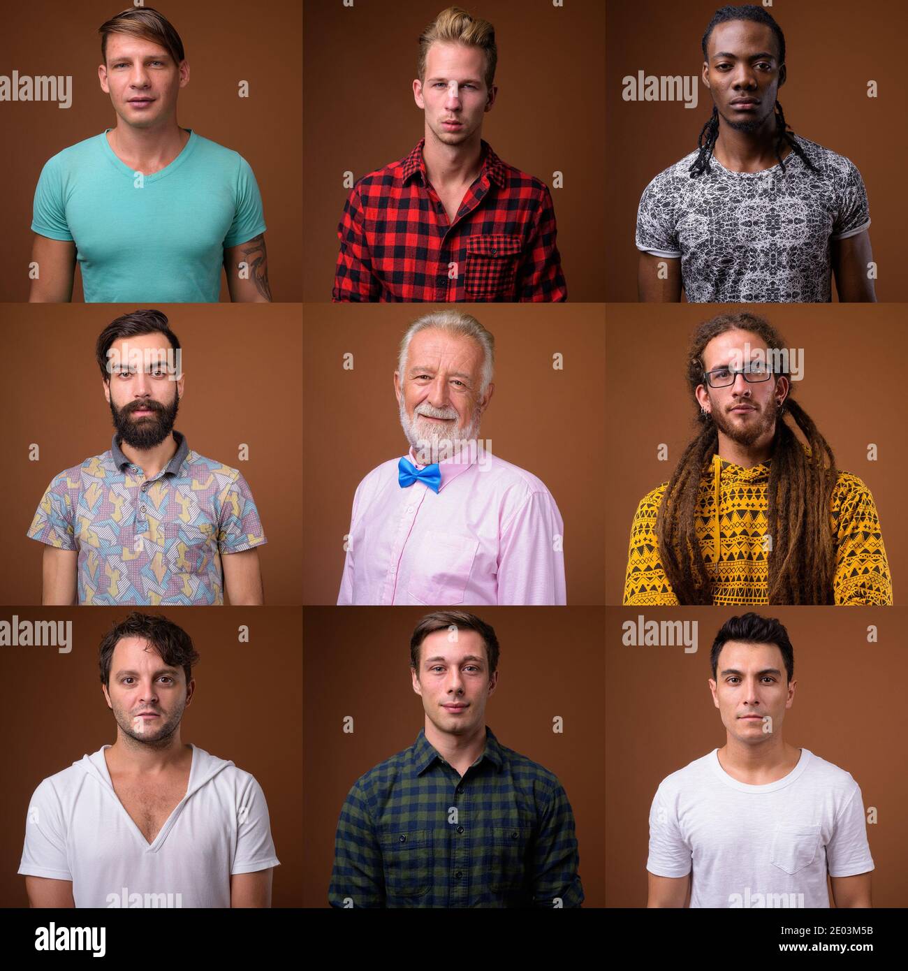 Diversity men hi-res stock photography and images - Alamy