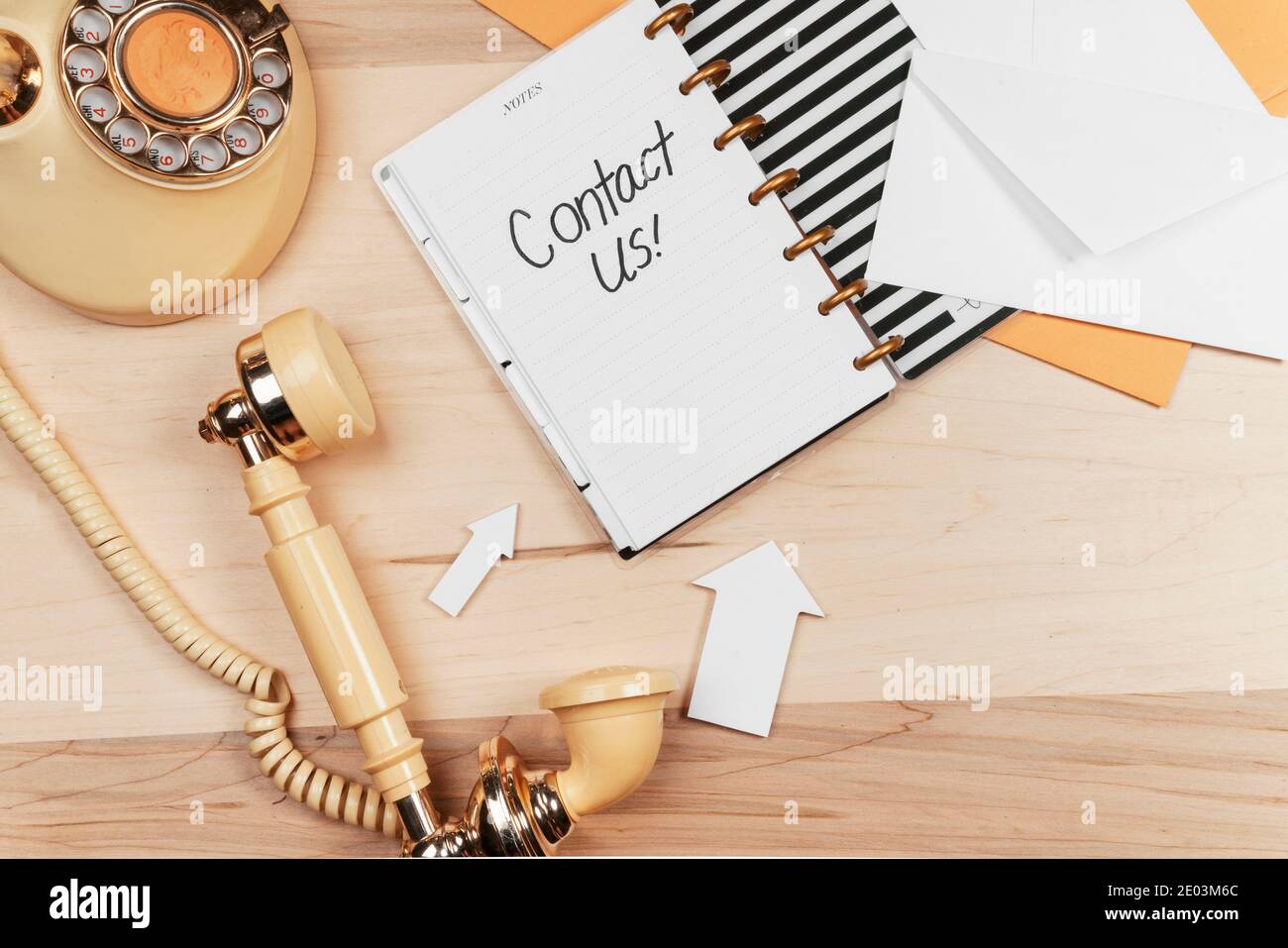 contact us image Stock Photo - Alamy