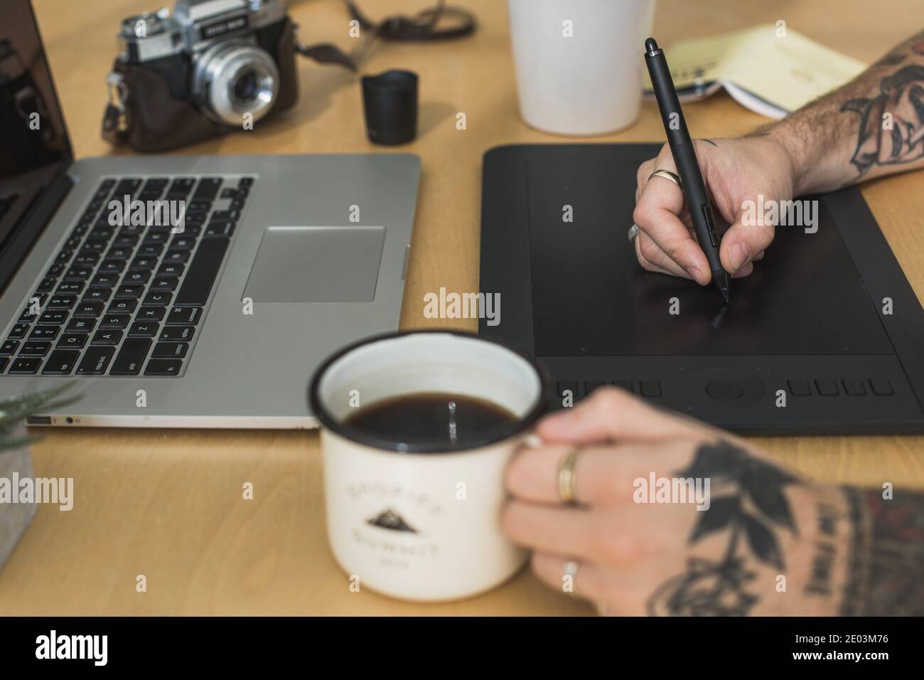 designer at work Stock Photo - Alamy
