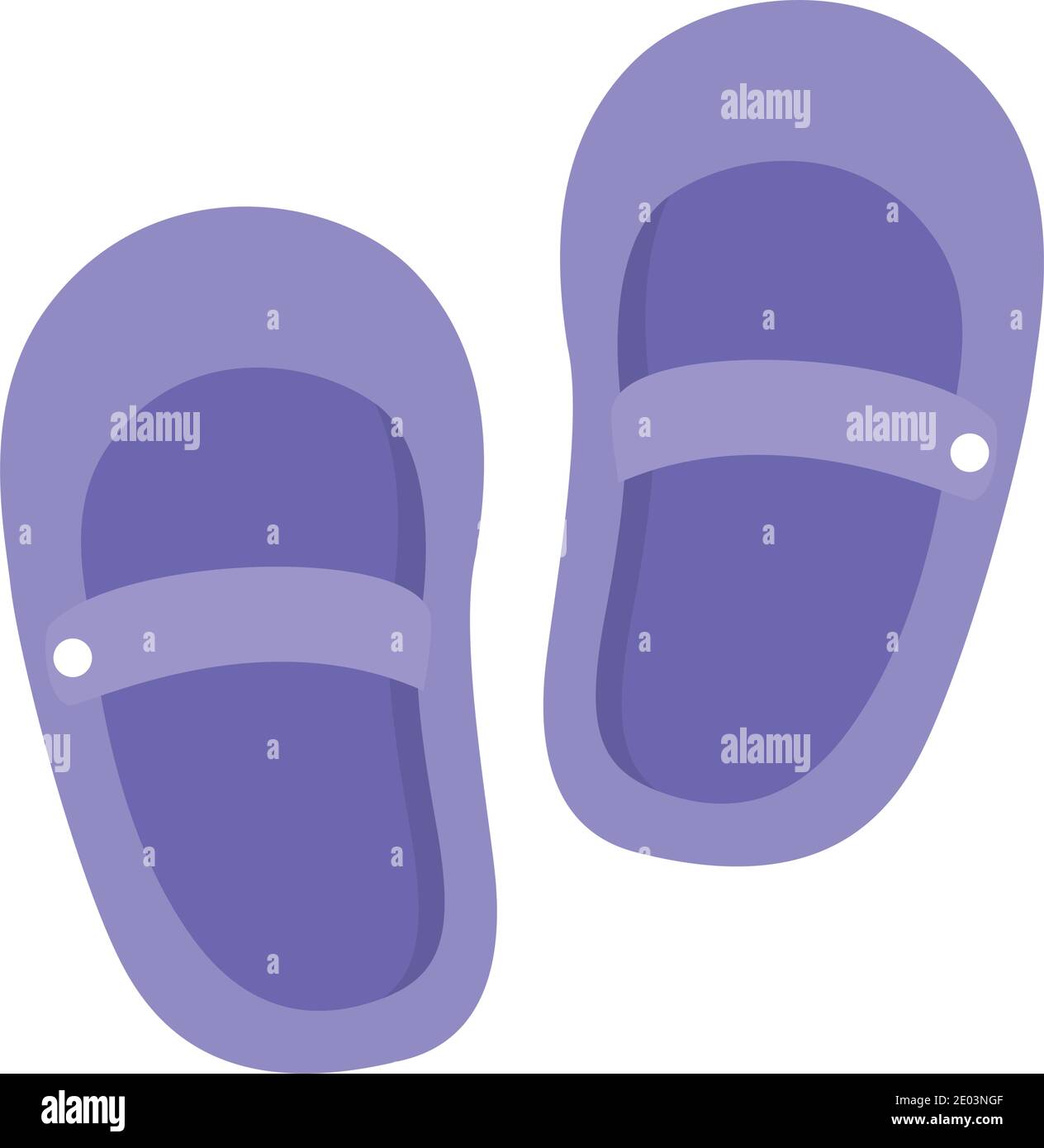 baby purple shoes icon over white background, colorful design, vector ...