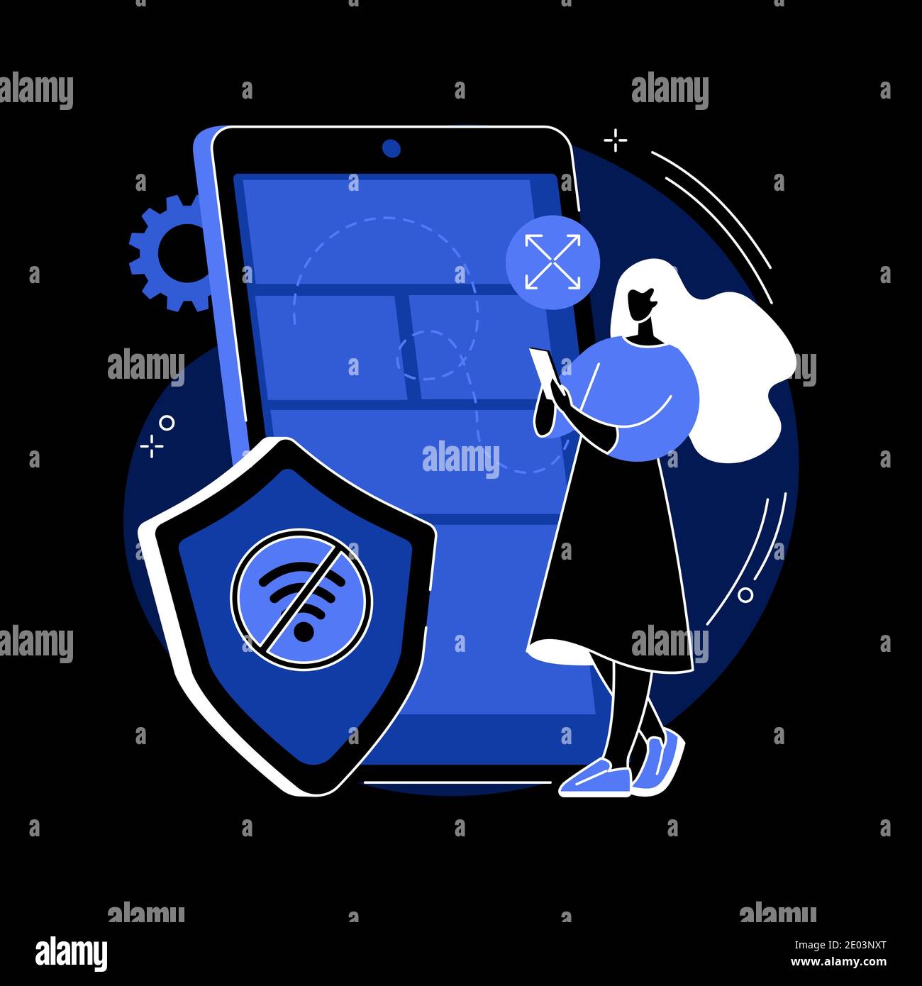 Progressive Web App Abstract Concept Vector Illustration Stock Vector Image And Art Alamy