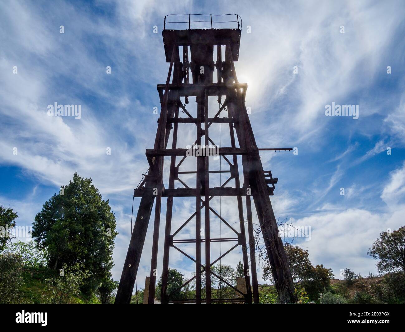 São Domingos Mine is an abandoned open-pit copper & sulphur pyrites ...