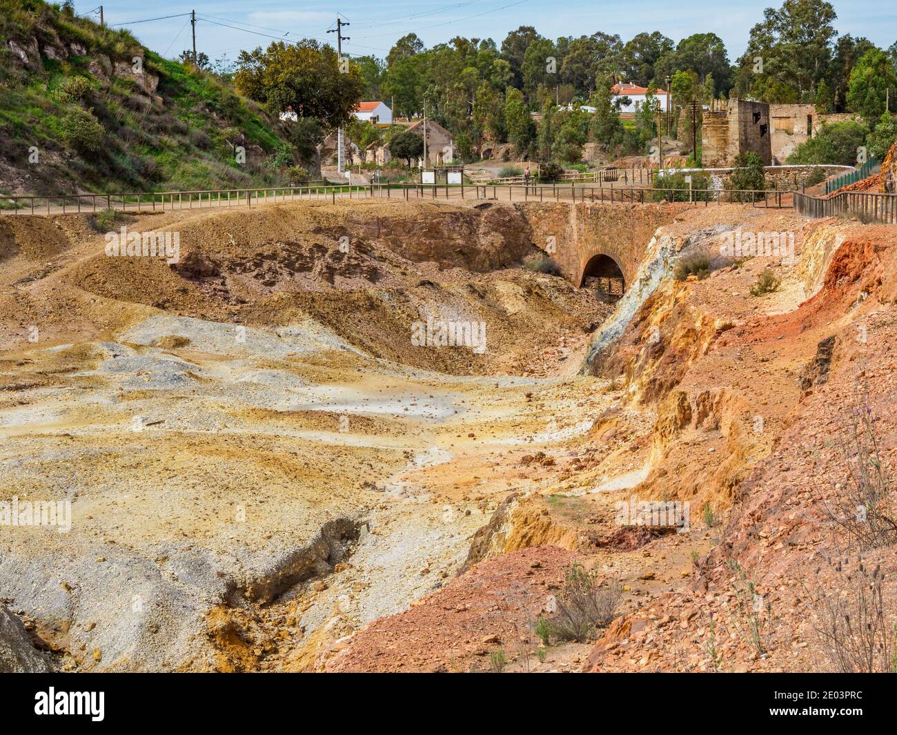 Open pit mine sulphur hi-res stock photography and images - Alamy