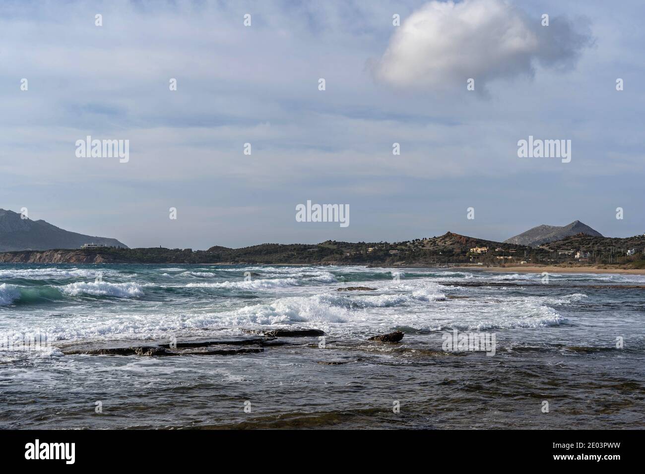 Legrena beach hi-res stock photography and images - Alamy