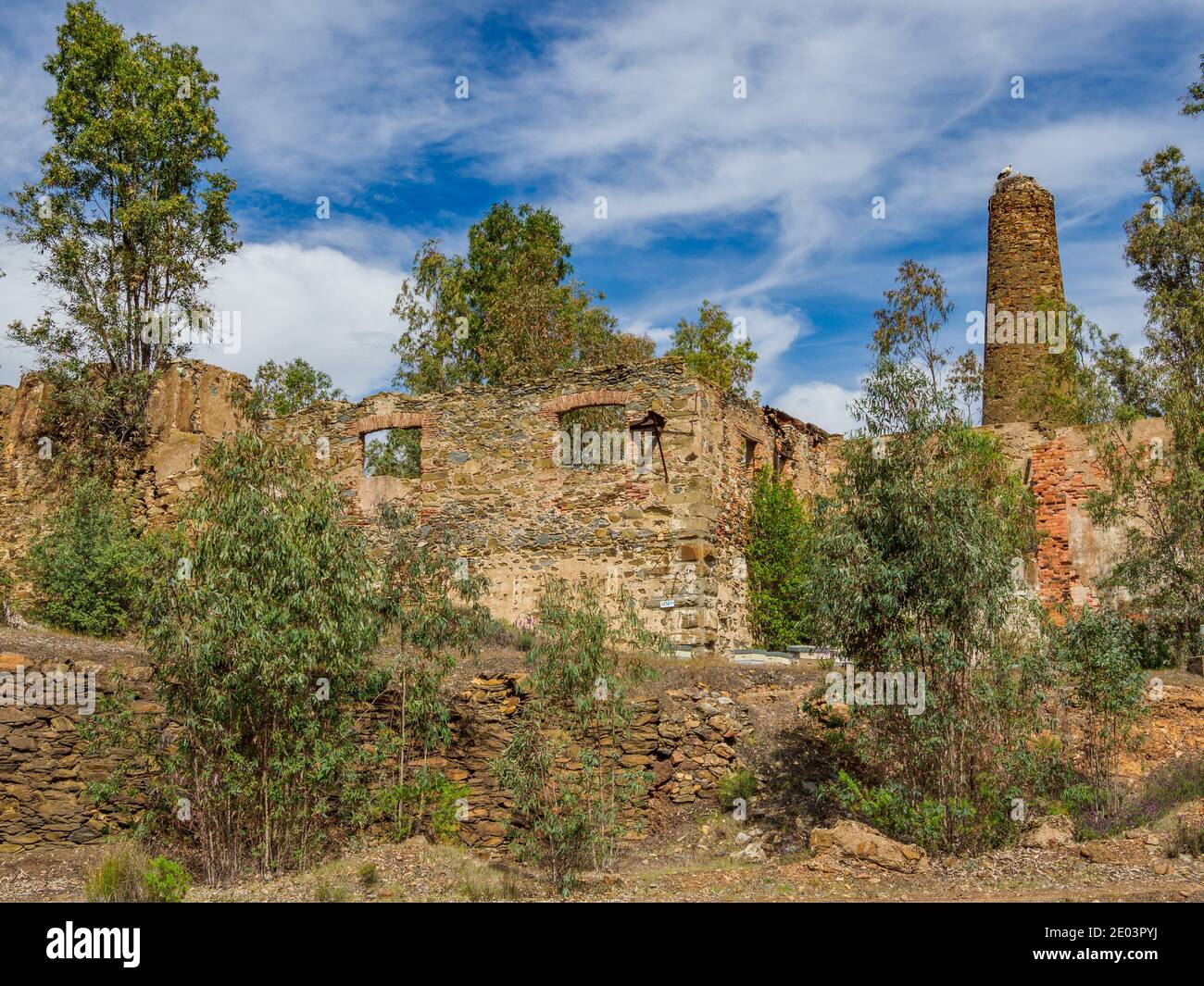 São Domingos Mine is an abandoned open-pit copper & sulphur pyrites ...