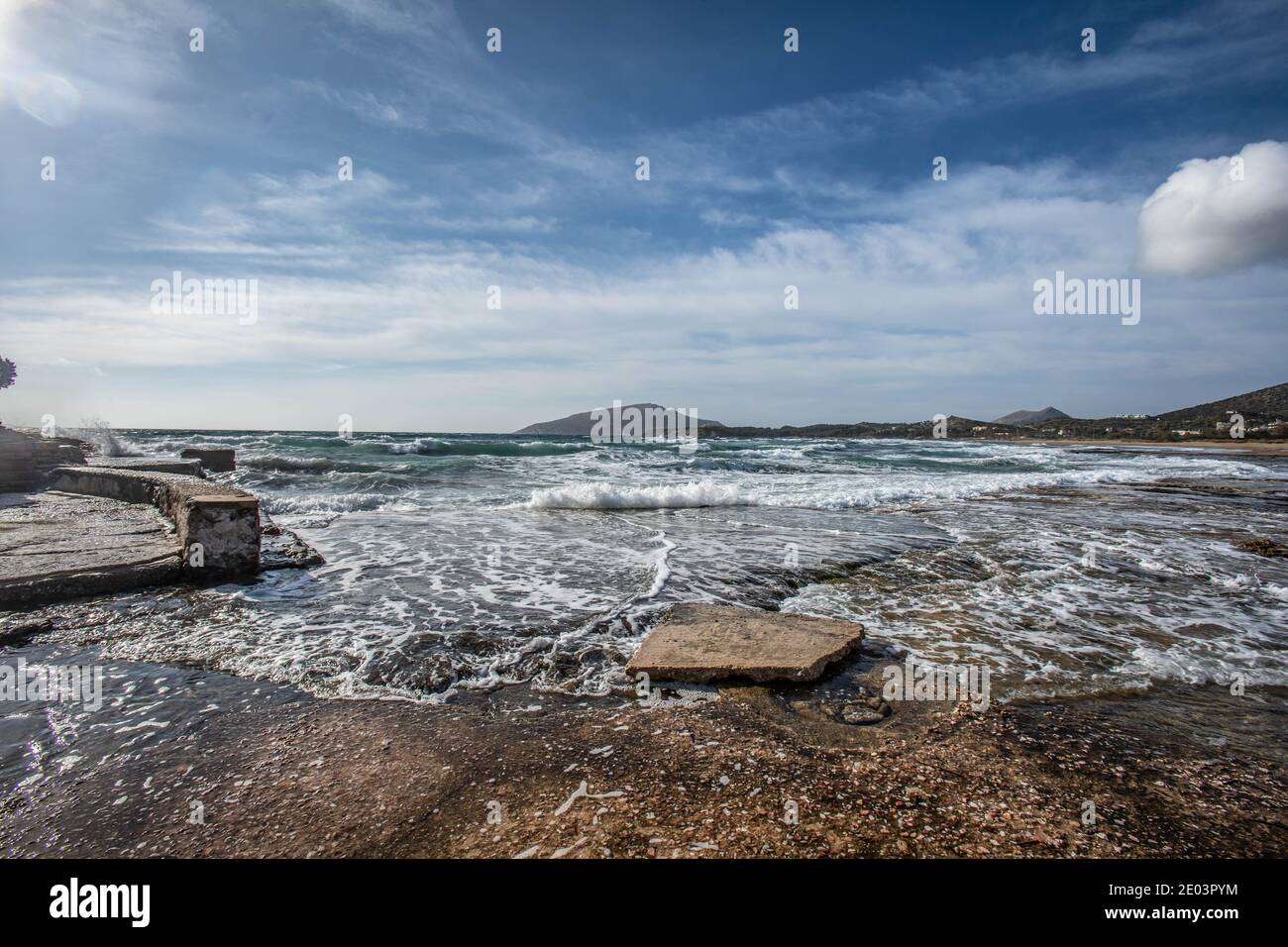 Legrena beach hi-res stock photography and images - Alamy