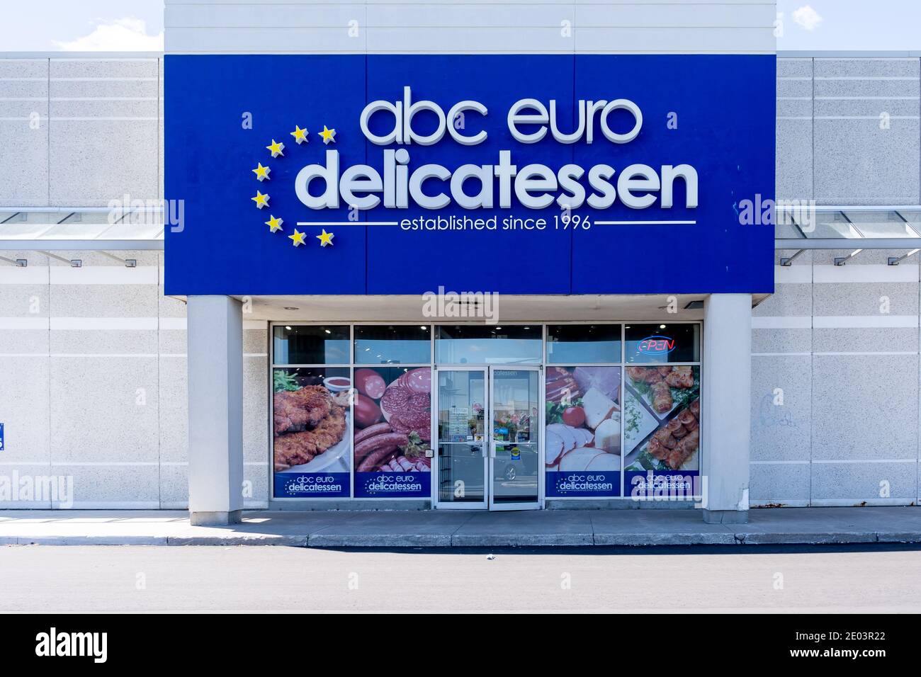 Deli shop sign hi-res stock photography and images - Alamy