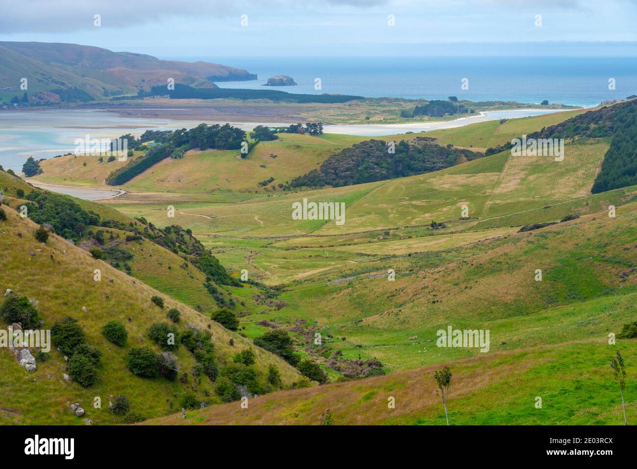 Otago peninsula hike new zealand hi-res stock photography and images ...