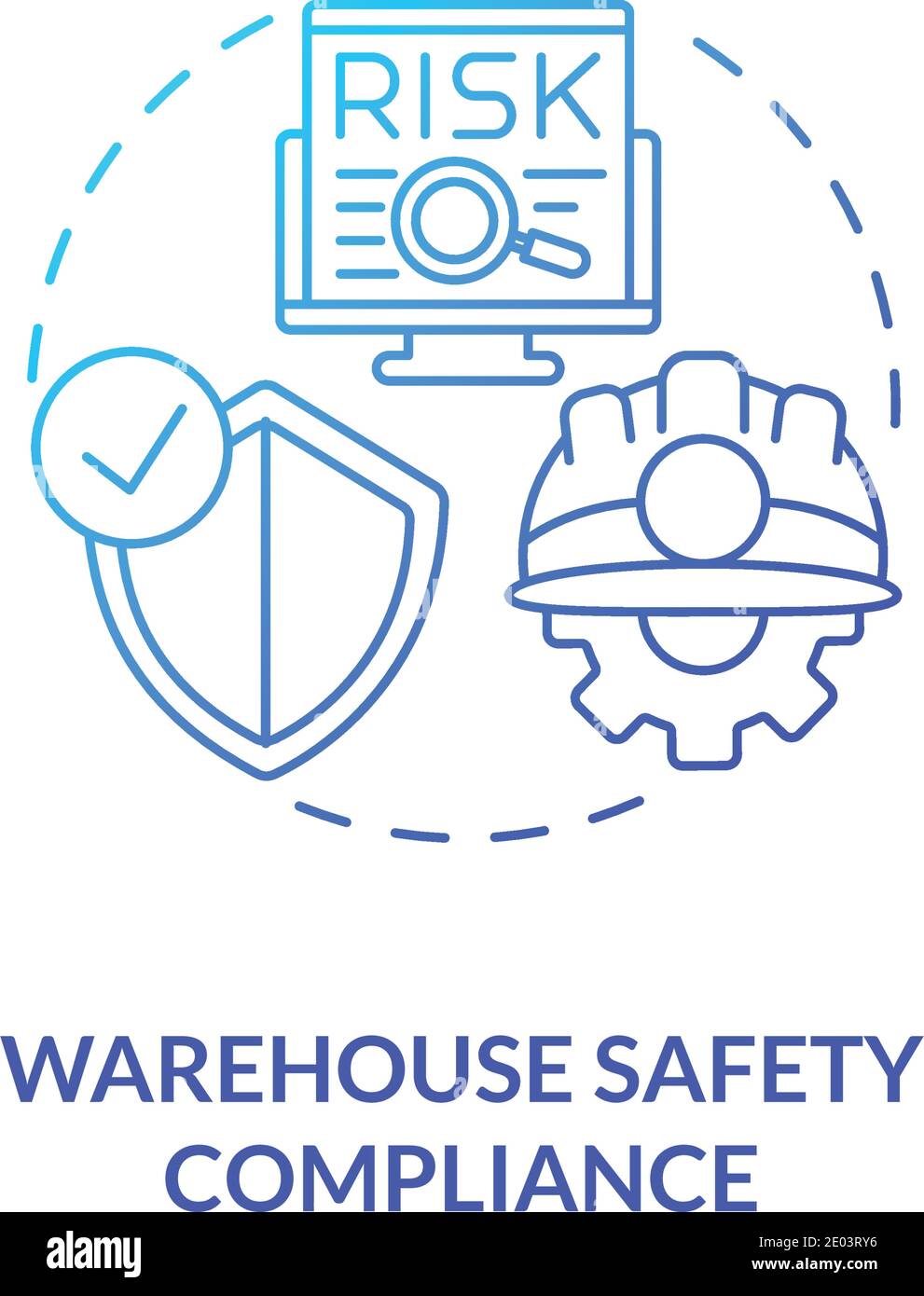 Work safety compliance management Stock Vector Images - Alamy