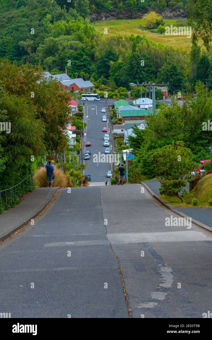 Worlds steepest road gradient hi-res stock photography and images - Alamy