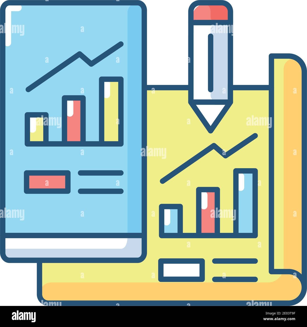 Performance optimization software color Stock Vector Images - Alamy