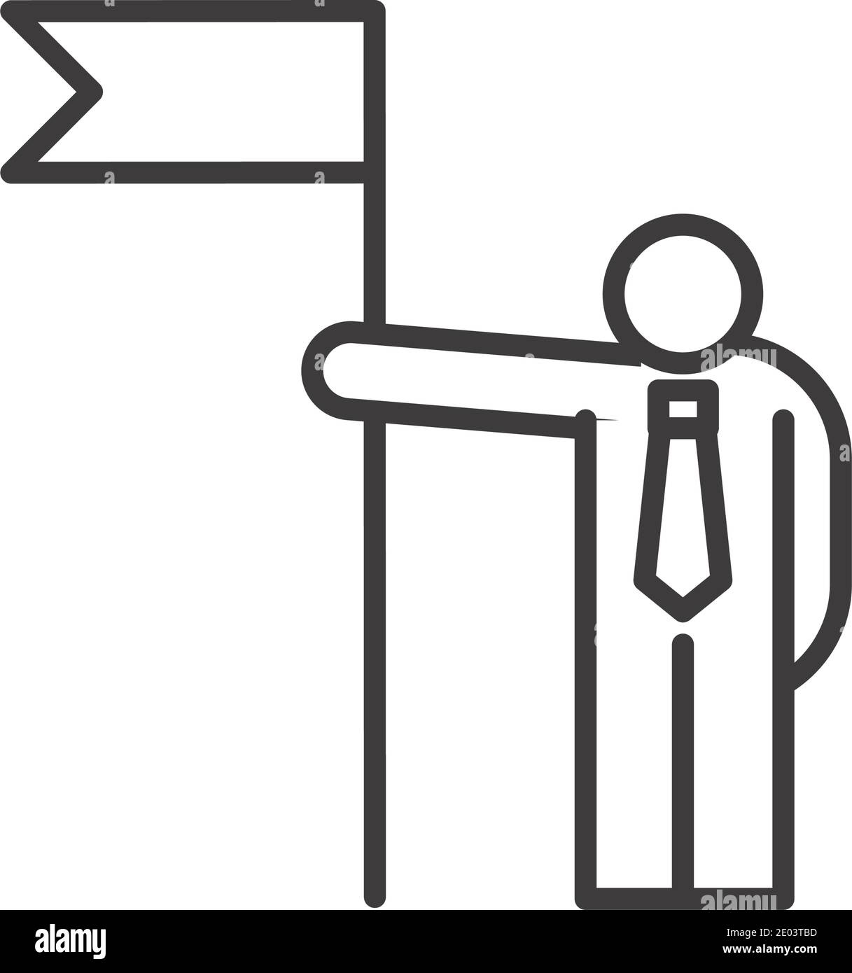 Businessman avatar with flag design, man business management people and ...