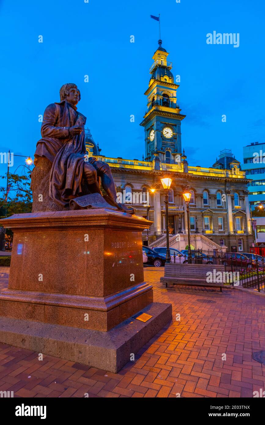 Downtown dunedin otago south island hi-res stock photography and images ...