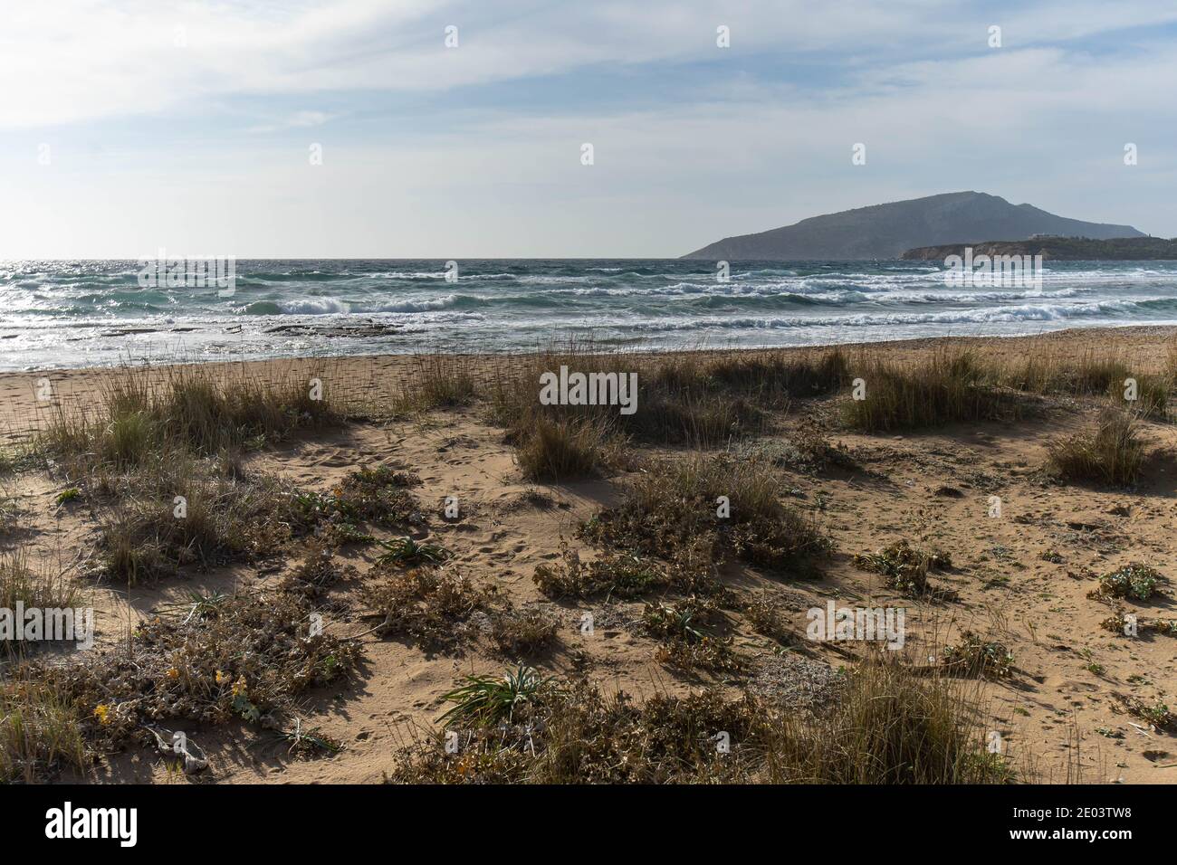 Legrena beach hi-res stock photography and images - Alamy