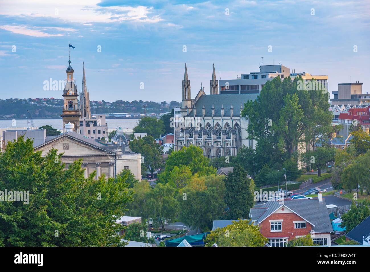 Panoramic view dunedin hi-res stock photography and images - Alamy