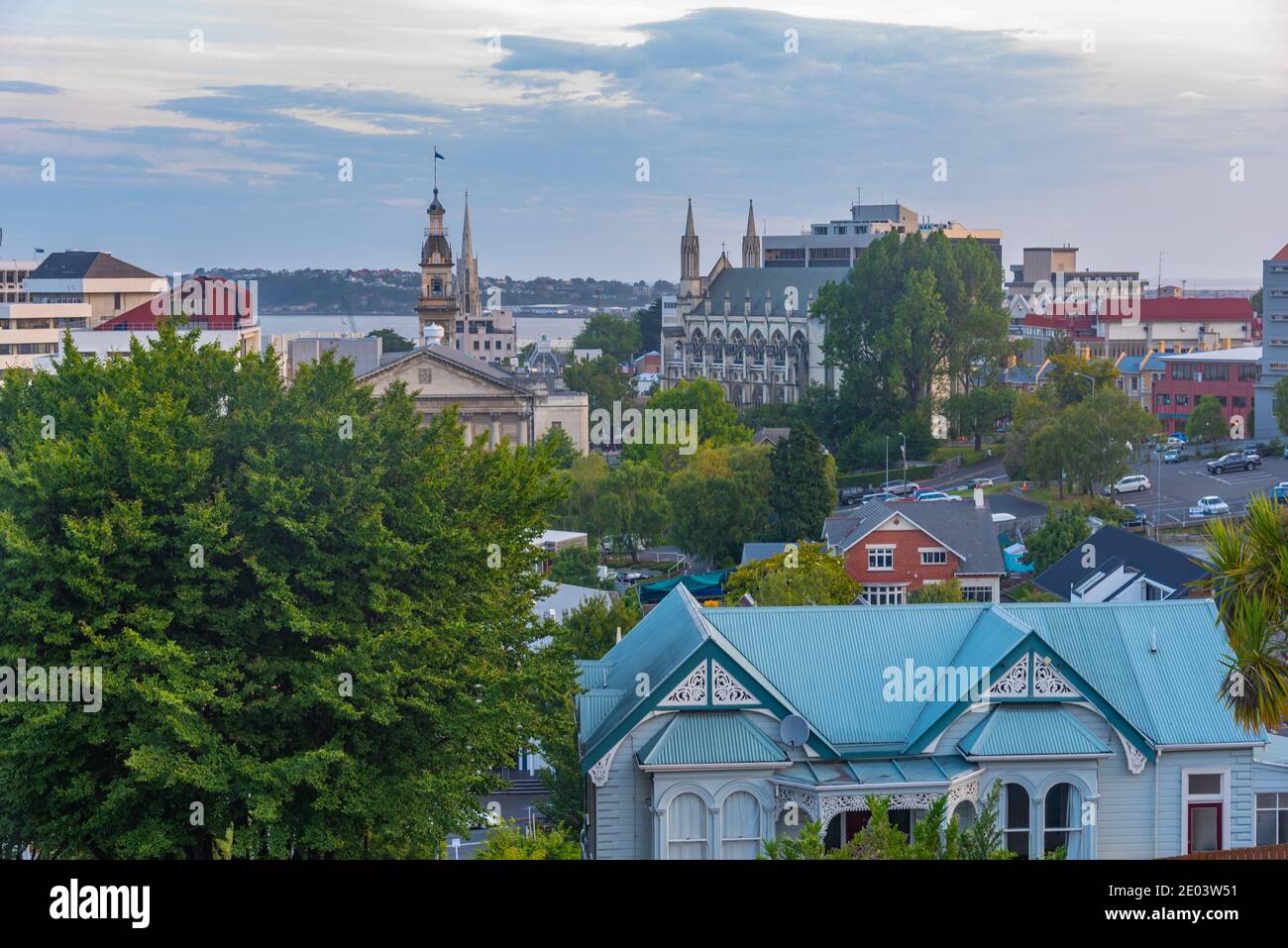 Panoramic view dunedin hi-res stock photography and images - Alamy