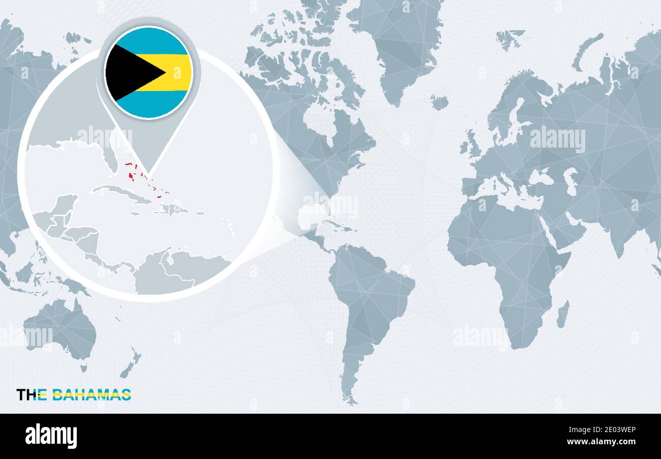 bahamas location on the world map