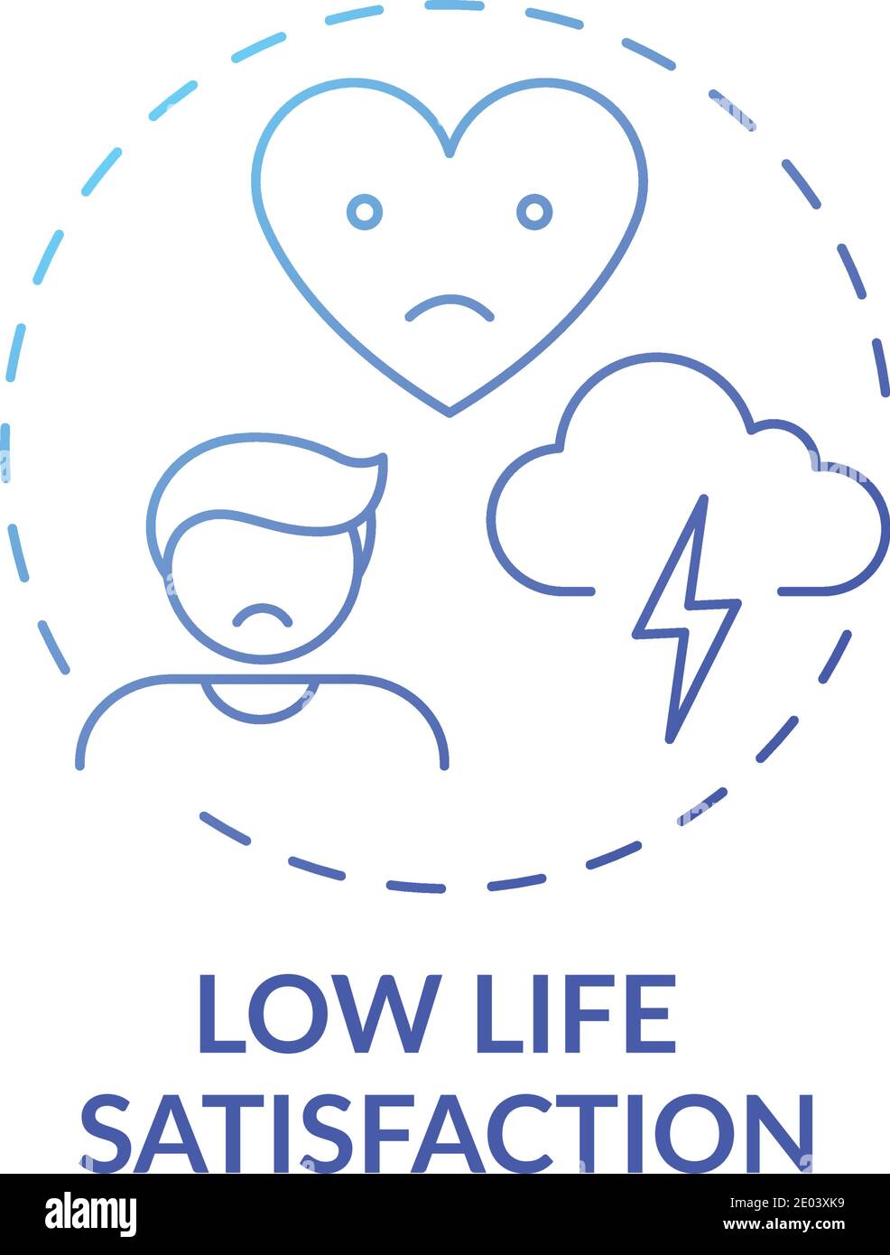 Low life satisfaction concept icon Stock Vector Image & Art - Alamy Low life satisfaction concept icon Stock Vector Image & Art - Alamy