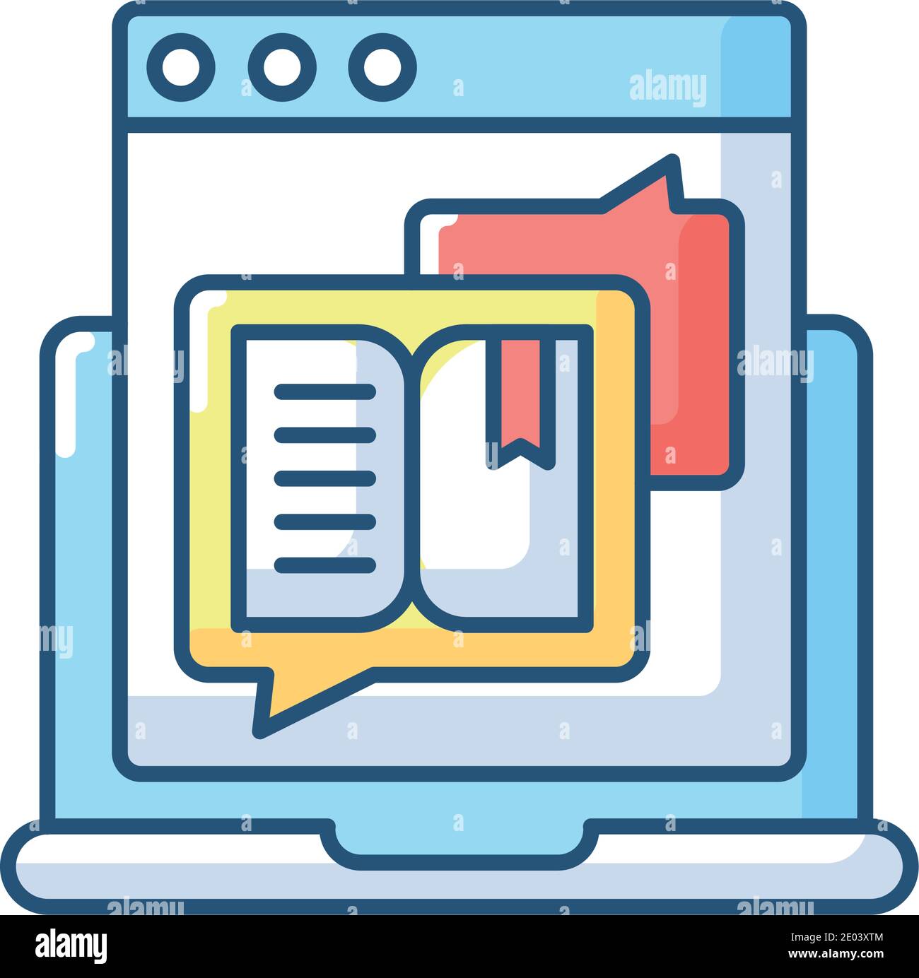 Storytelling RGB color icon Stock Vector Image & Art - Alamy