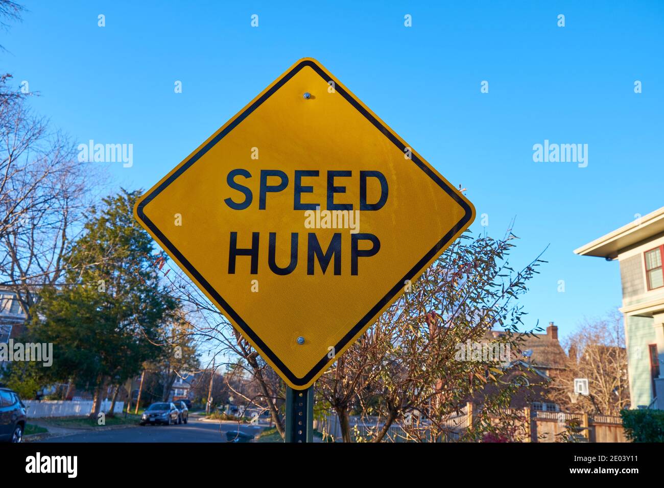 Hump in the road hi-res stock photography and images - Alamy