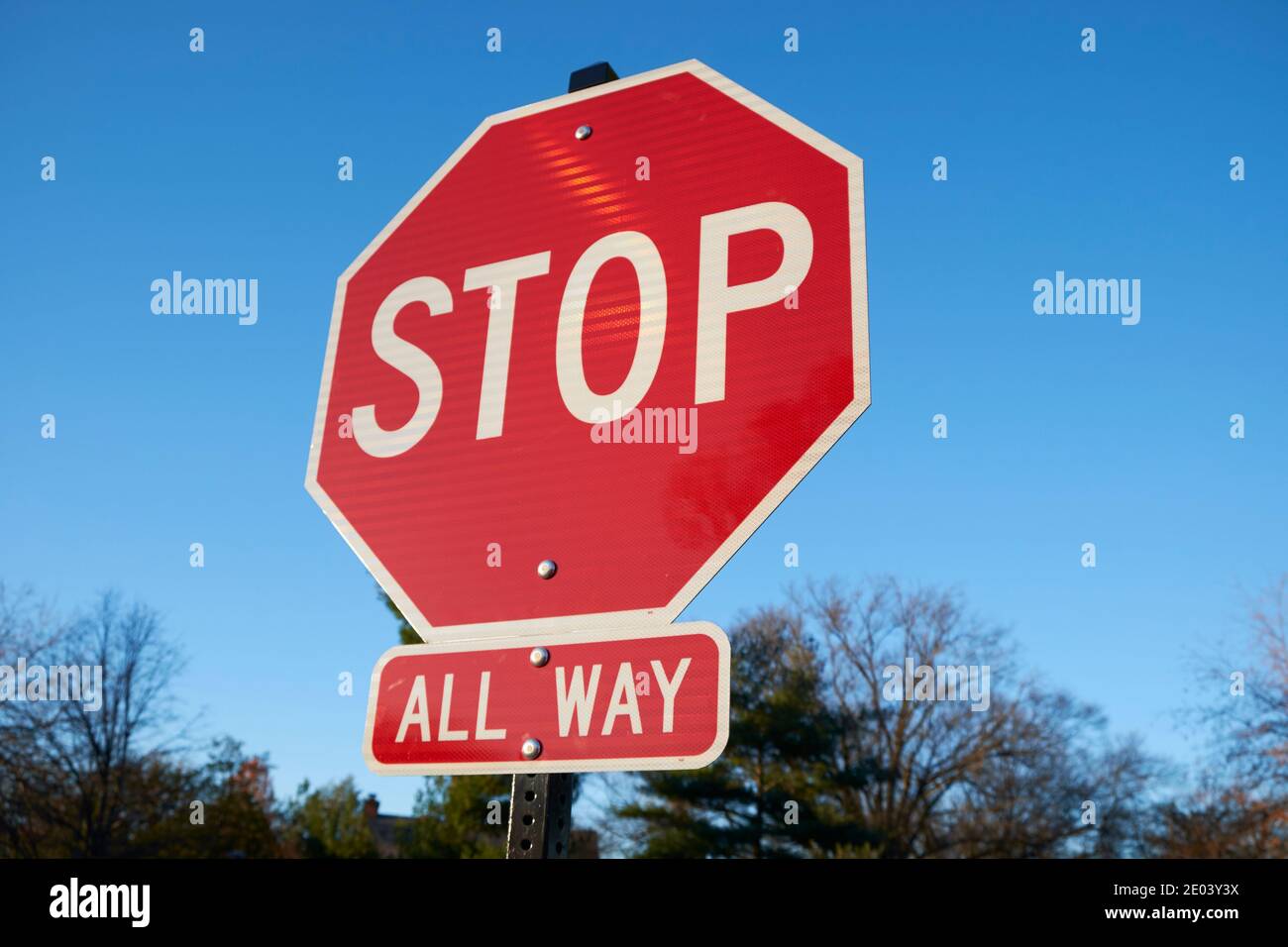Official stop sign hi-res stock photography and images - Alamy