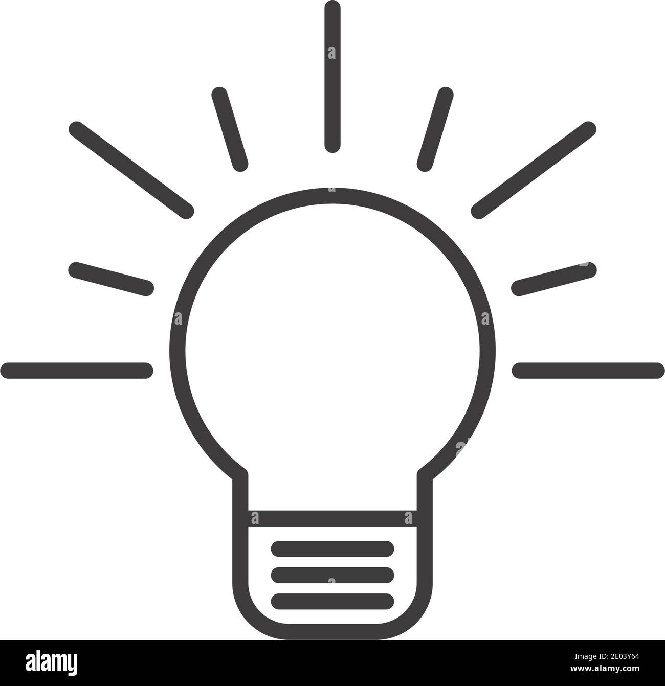 Light bulb design, Energy power and technology theme Vector ...