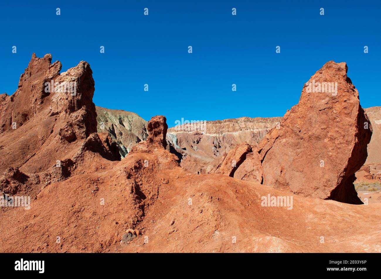 Big rocks in Atacama desert Stock Photo - Alamy