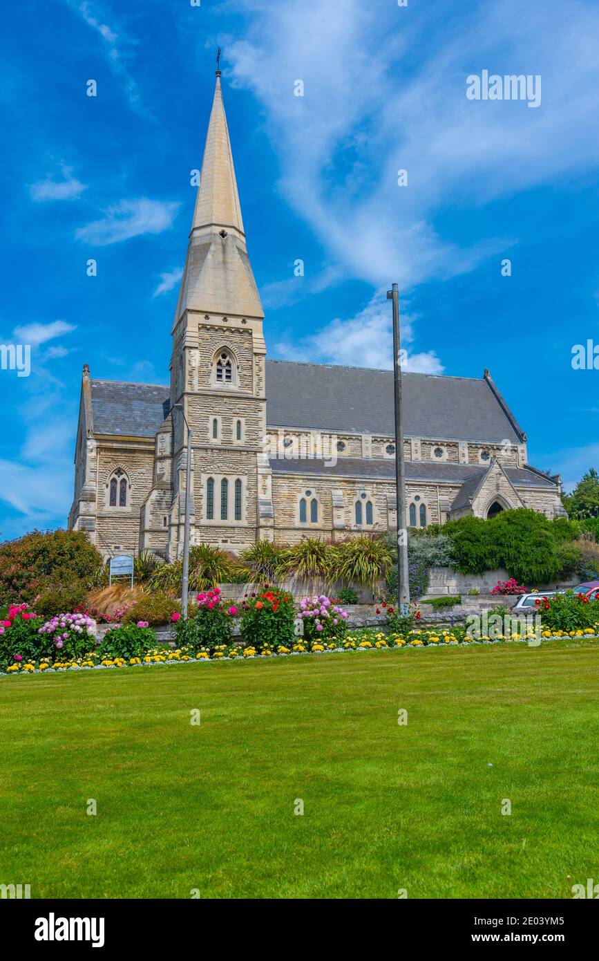 St Luke's Anglican Church in Oamaru, New Zealand Stock Photo - Alamy