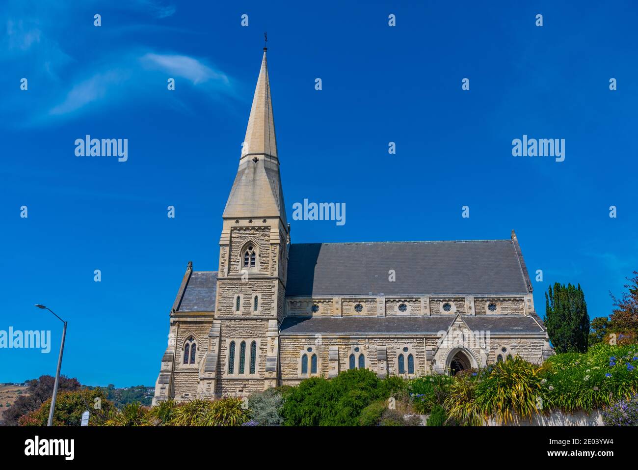 St Luke's Anglican Church in Oamaru, New Zealand Stock Photo - Alamy