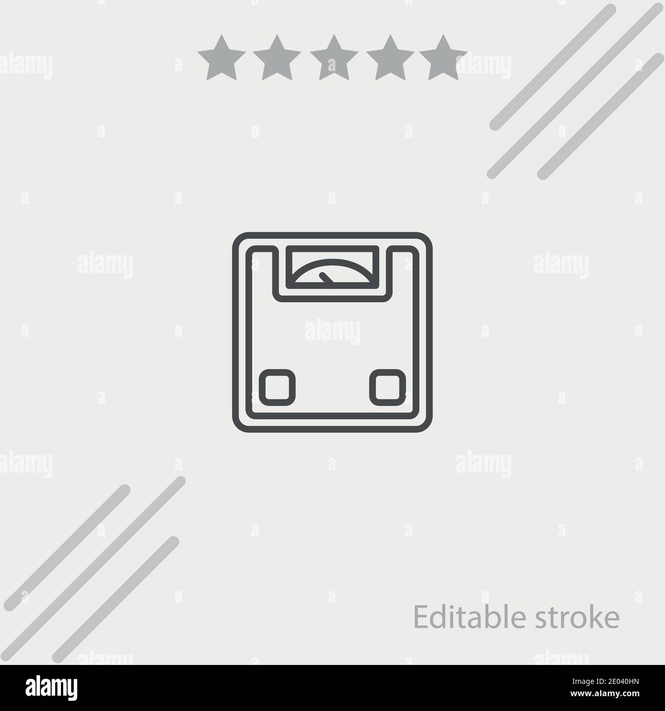 scales vector icon modern simple vector illustration Stock Vector Image ...