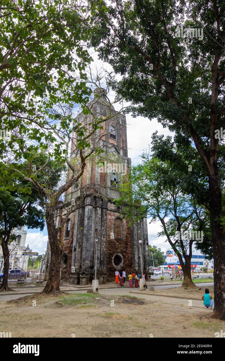 The belfry of Jaro Cathedral in Iloilo, Philippines Stock Photo - Alamy