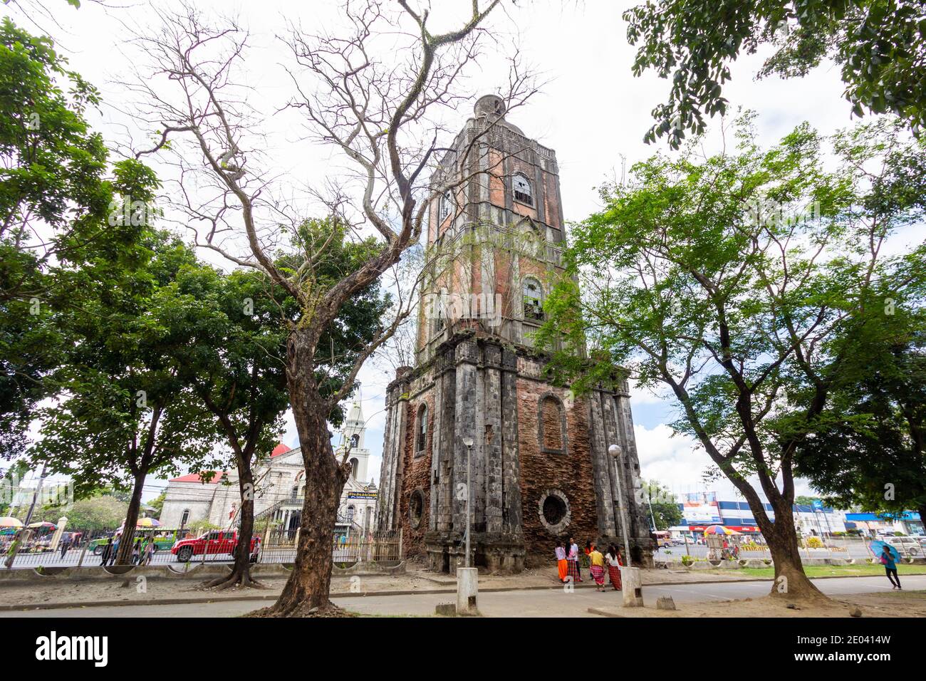 The belfry of Jaro Cathedral in Iloilo, Philippines Stock Photo - Alamy