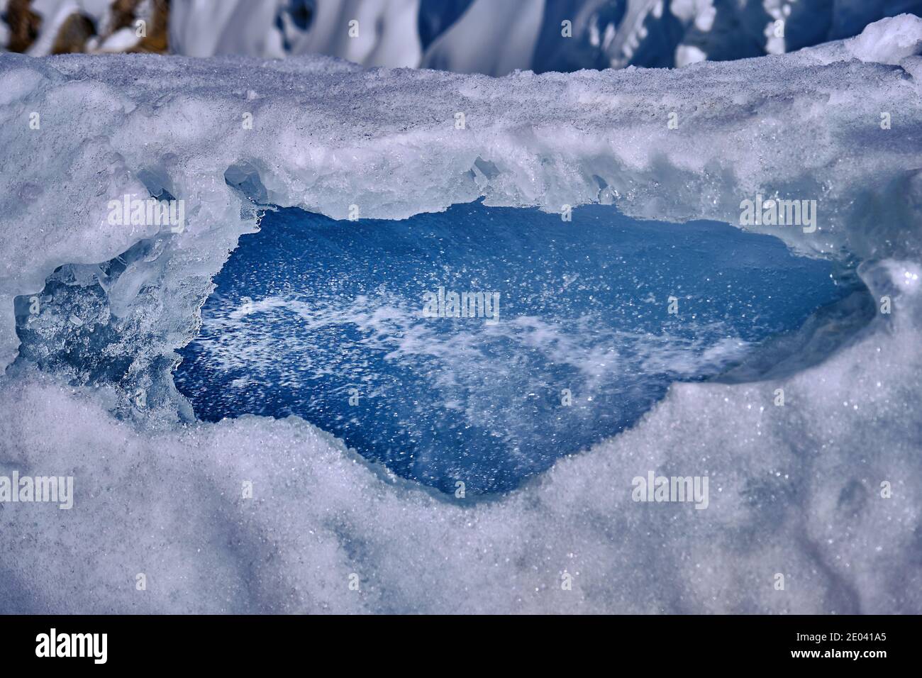 Ice Cave Waterfall Inside Melting High Resolution Stock Photography and ...