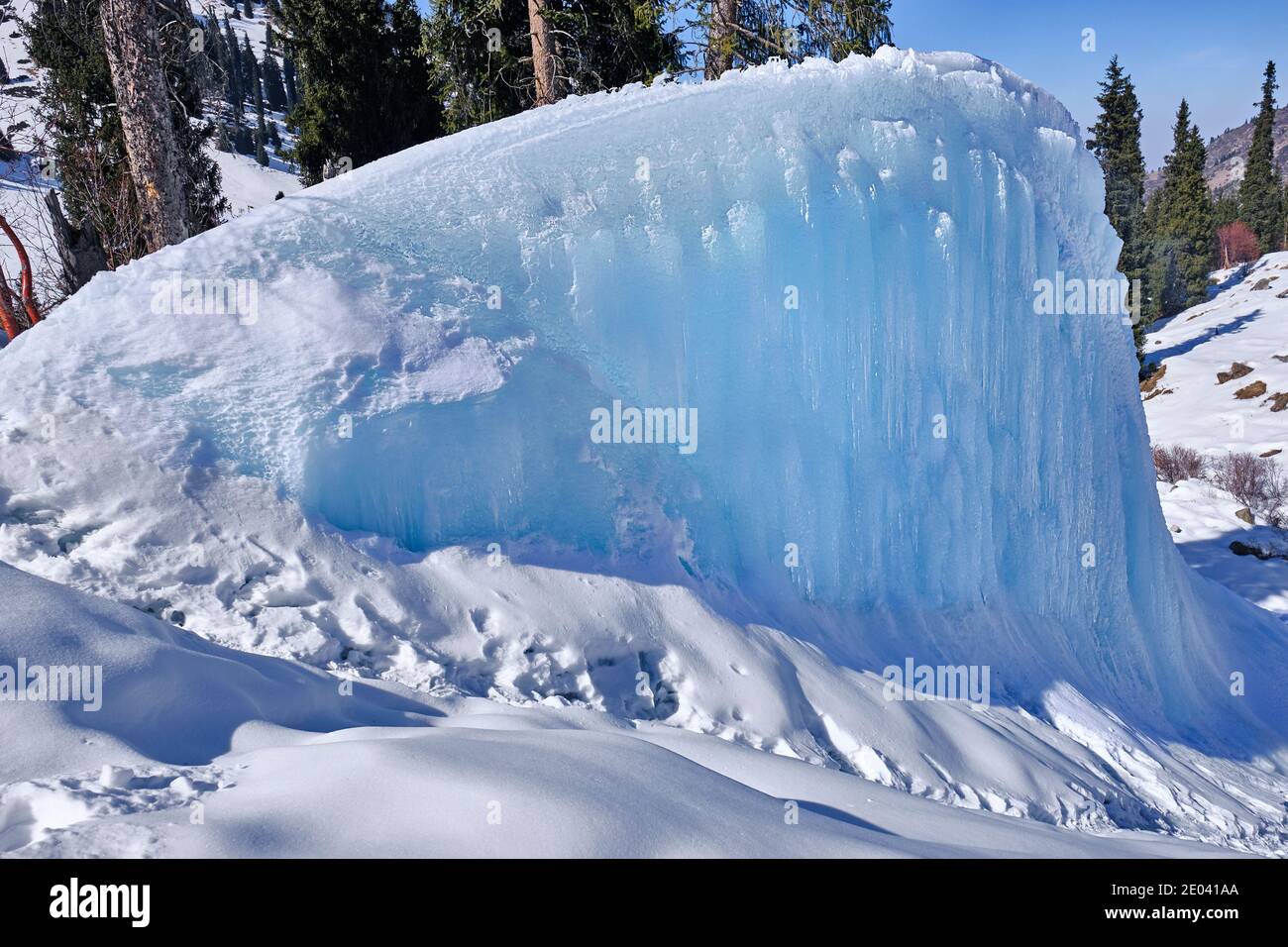 Natural phenomenon that arose under the influence of water, wind and ...