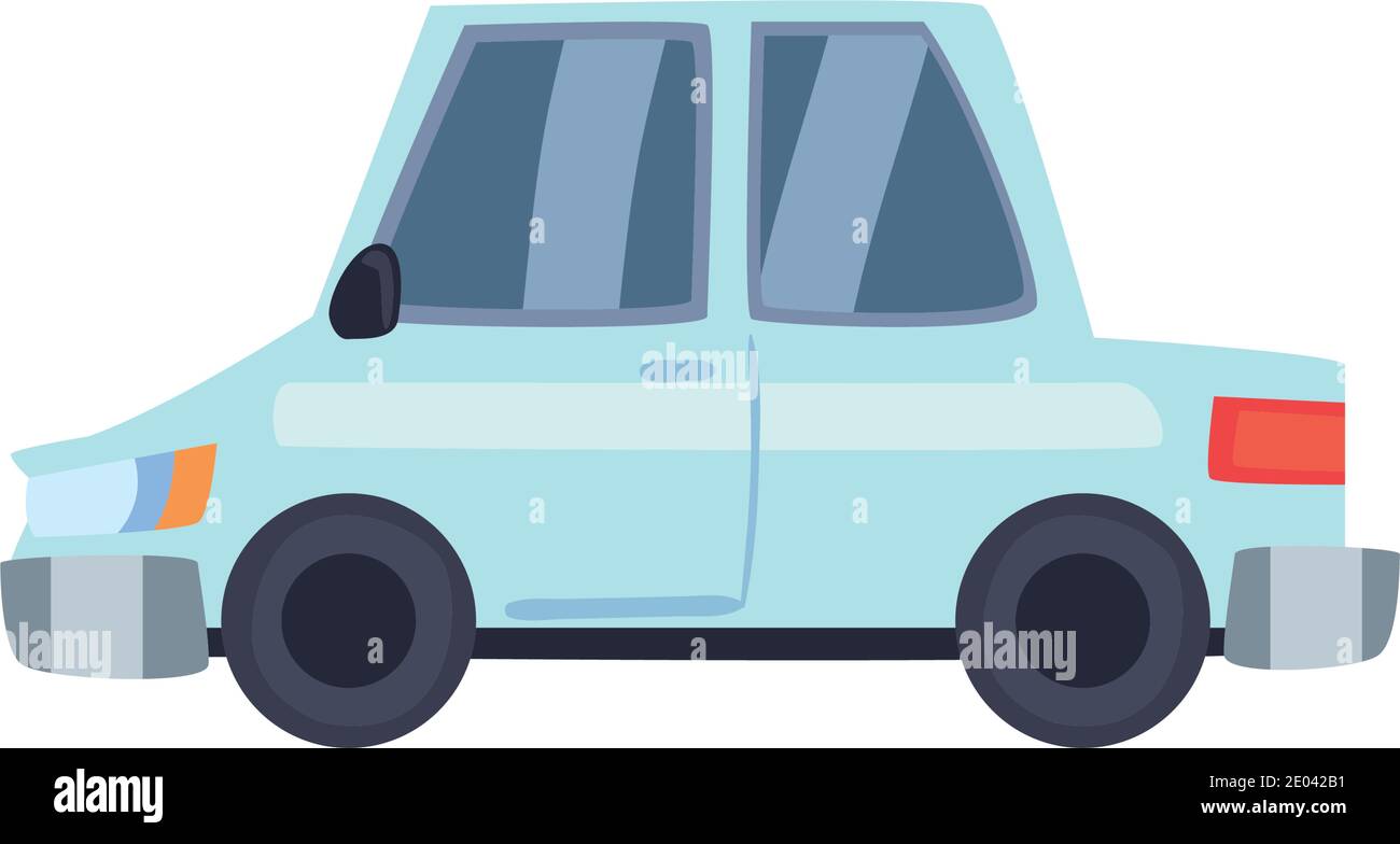 White micro car Stock Vector Images - Alamy