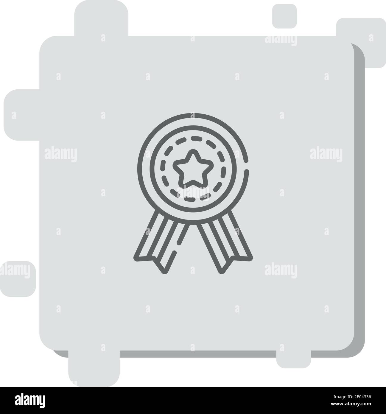 medal vector icon modern simple vector illustration Stock Vector Image ...