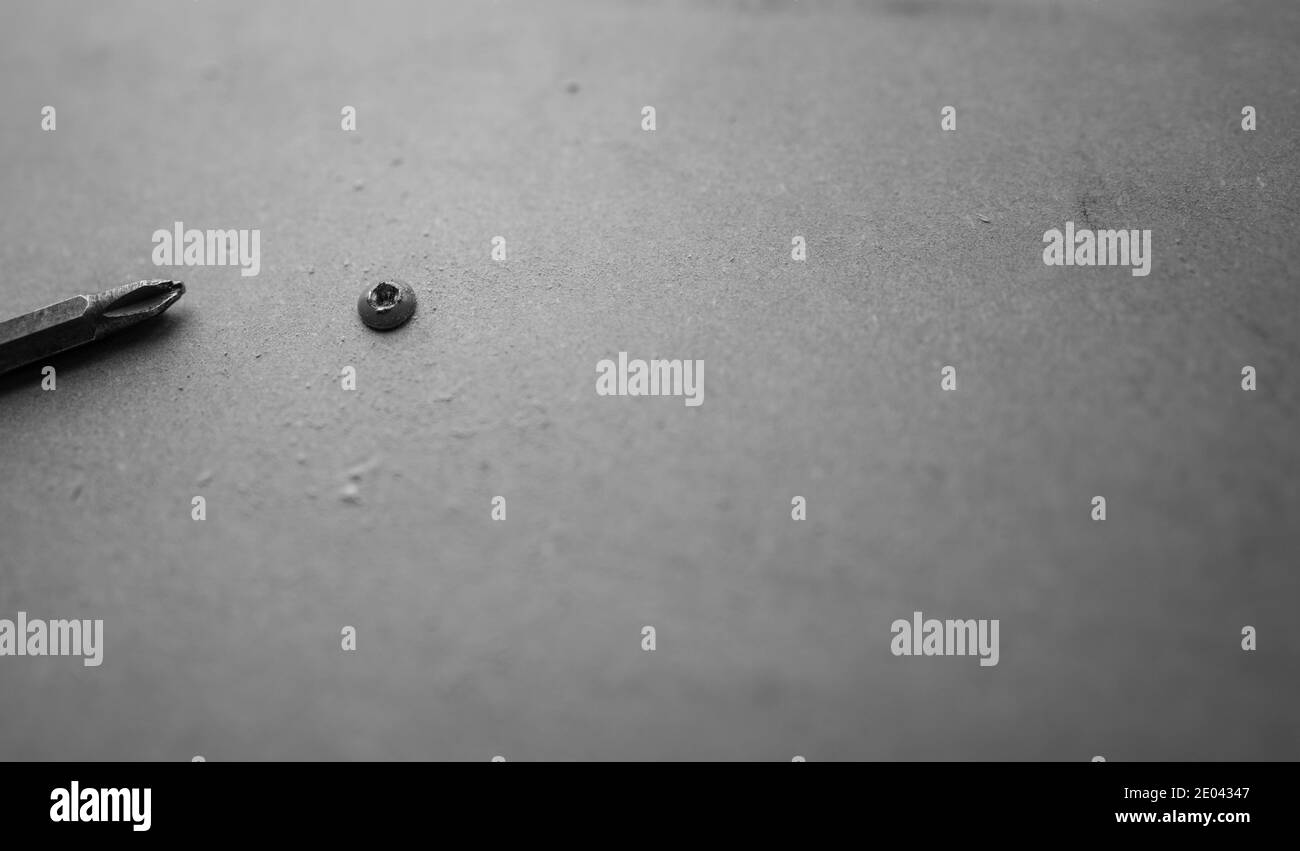 Damaged screw head caused by using the wrong bit and speed to install ...