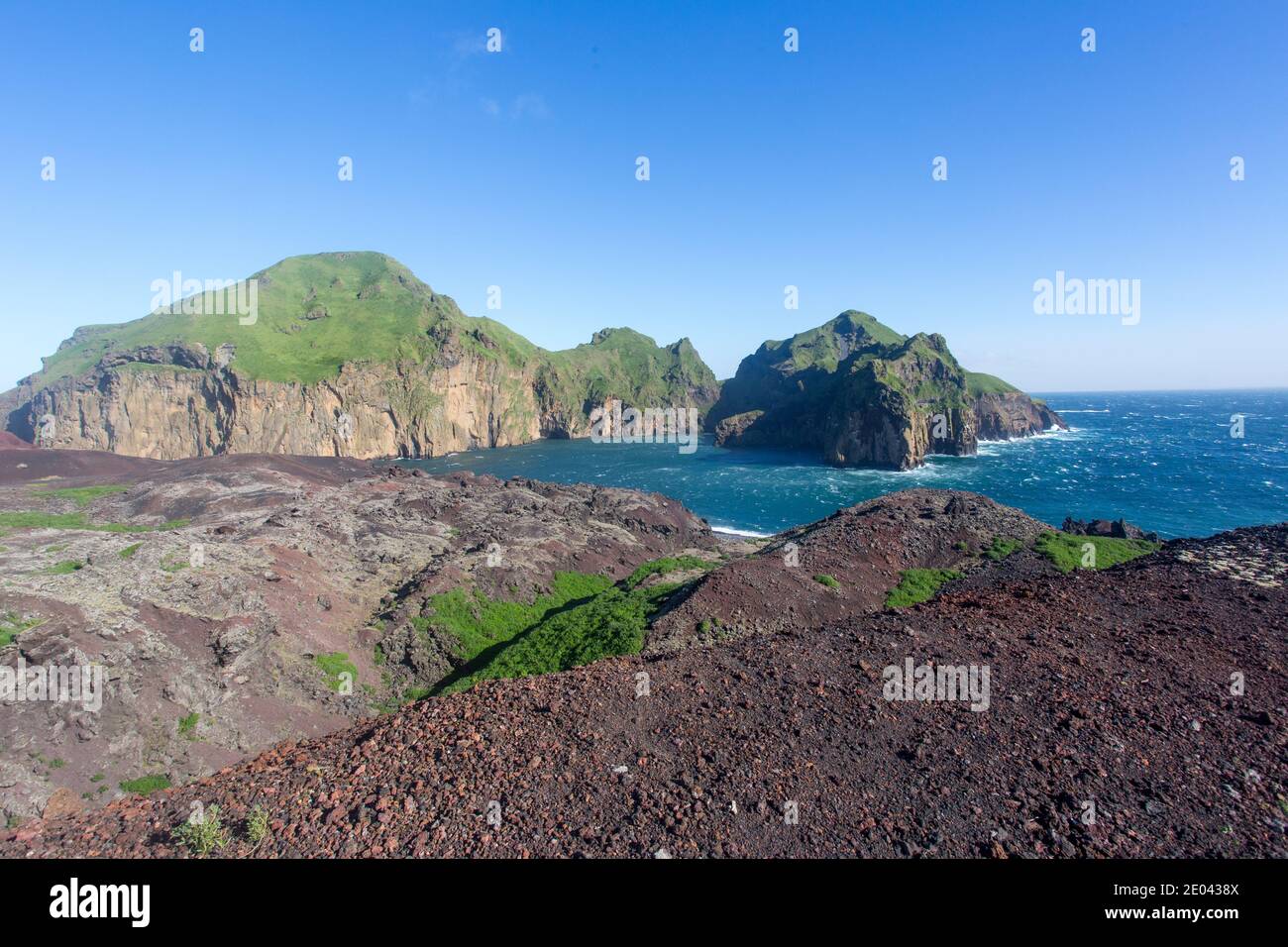 ocean view on heimaey island Stock Photo - Alamy