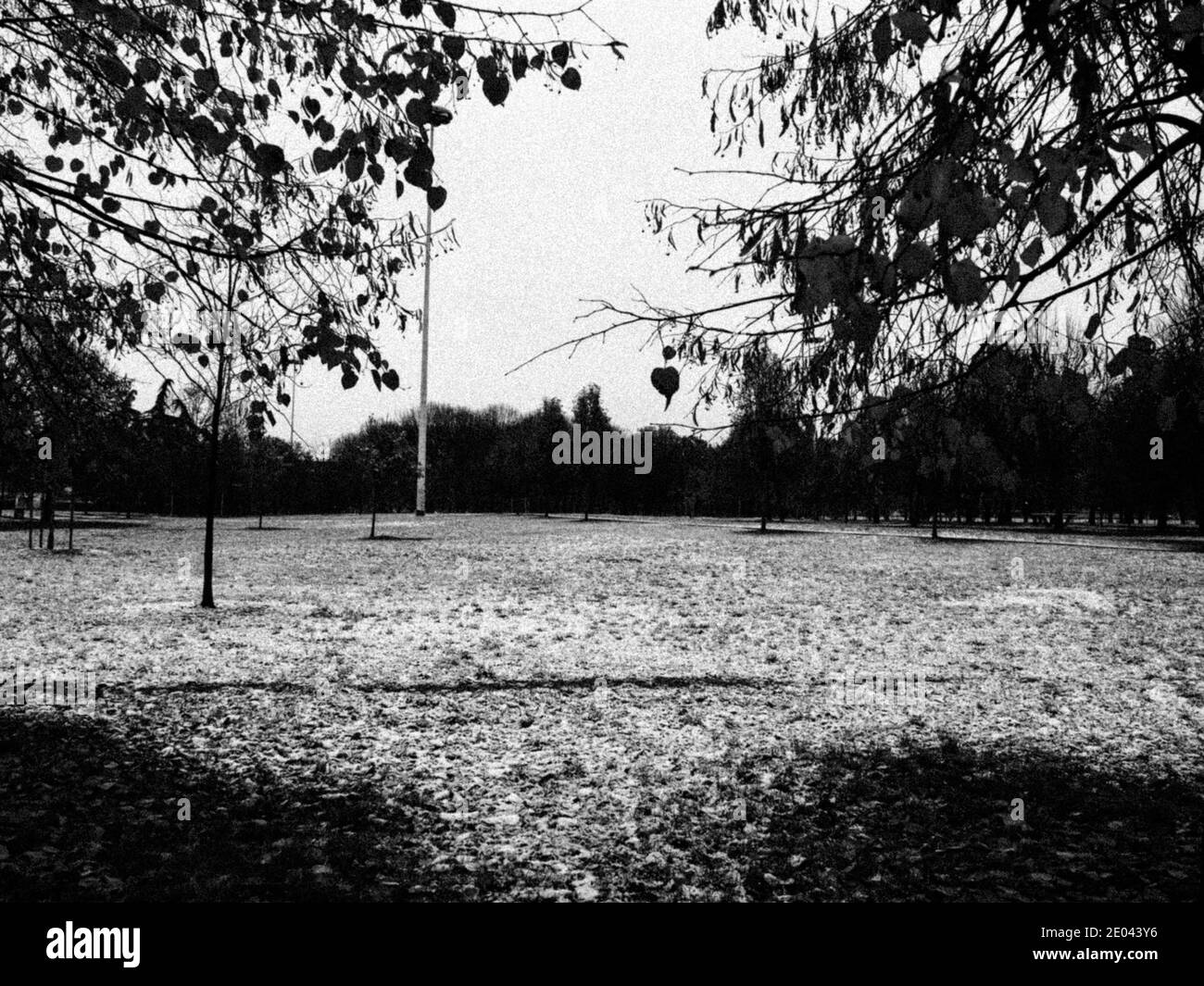 Neve a Milano Snow in Milan Stock Photo - Alamy