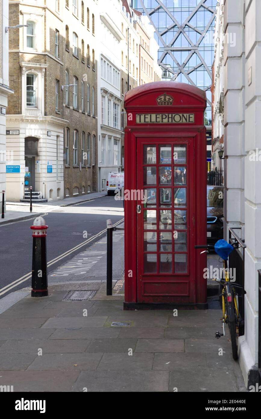 Vintage telephone box hi-res stock photography and images - Alamy