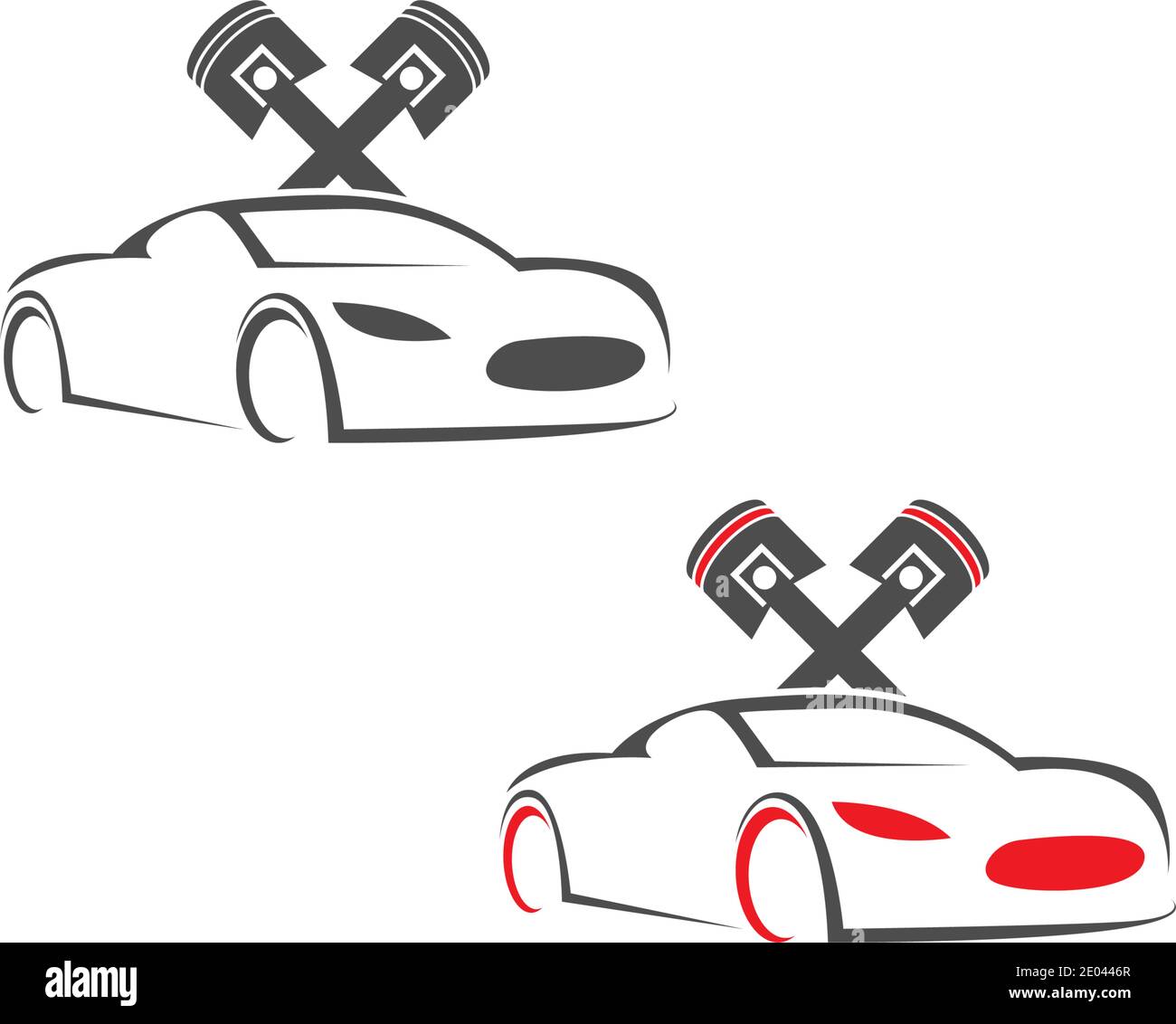 Auto car illustration logo vector template Stock Vector Image & Art - Alamy