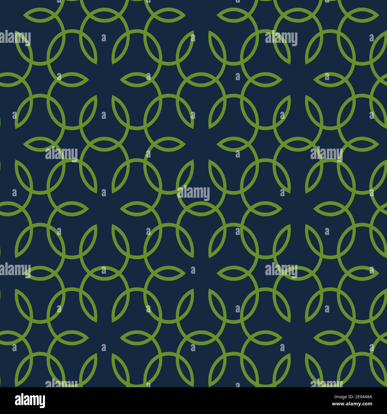 Seamless overlapping geometric flower ditsy vector pattern design ...