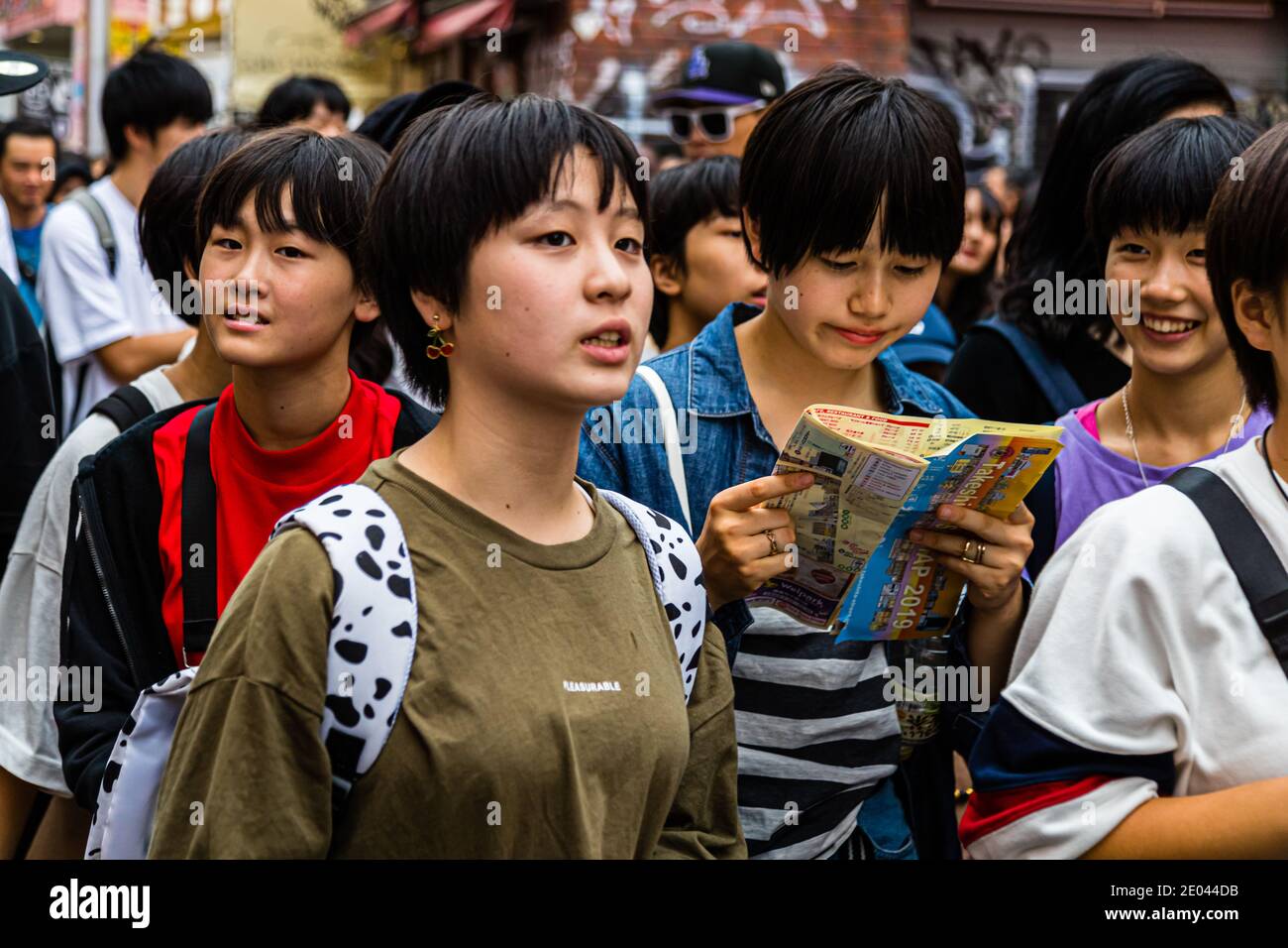 Street Life in Tokyo, Japan Stock Photo - Alamy