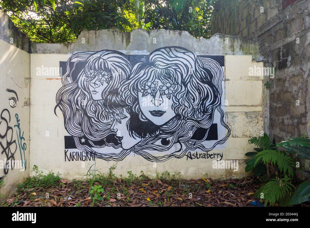Street art in Cebu,Philippines Stock Photo - Alamy