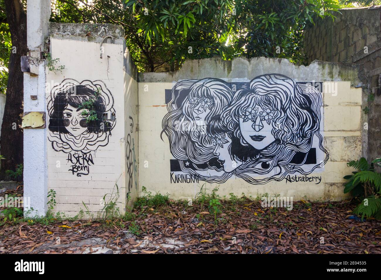Street art in Cebu,Philippines Stock Photo - Alamy