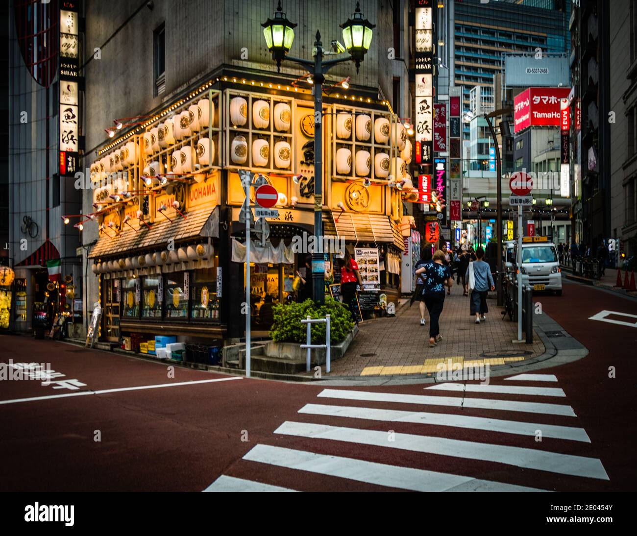 Crossing neon town in hi-res stock photography and images - Alamy