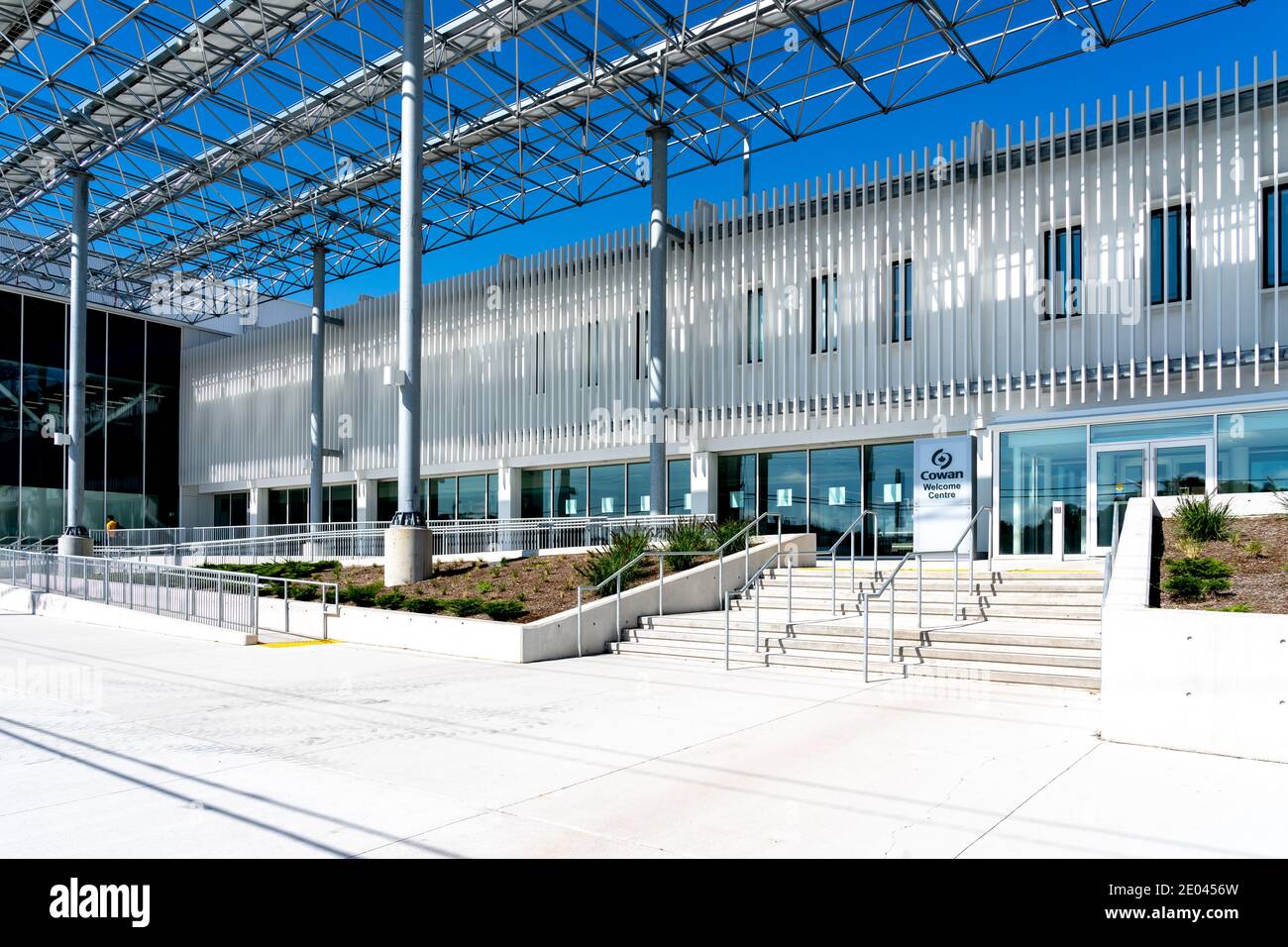 Cowan Welcome Centre at Conestoga College’s Waterloo Campus in Ontario ...