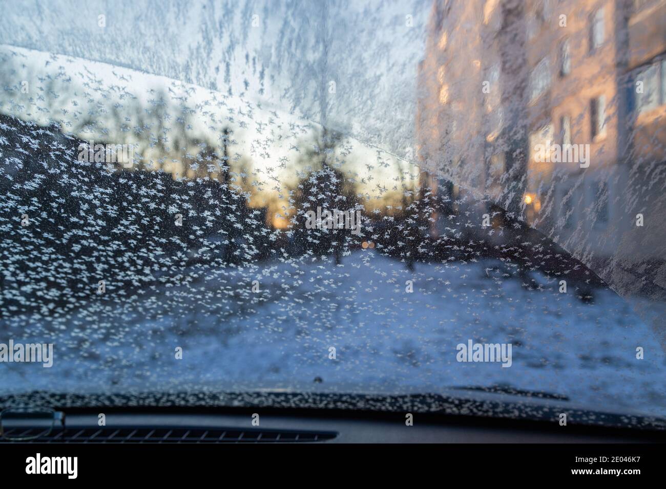Freezing inside vehicle hi-res stock photography and images - Alamy