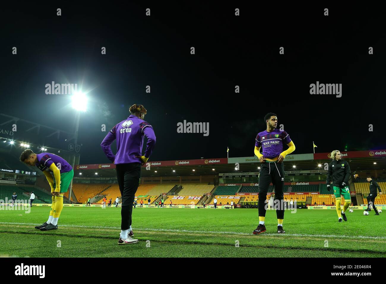Norwich, Norfolk, UK. 29th December 2020; Carrow Road, Norwich, Norfolk ...